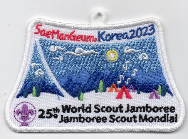 25TH WORLD SCOUT Jamboree WSJ 2023 OFFICIAL KOREA SCOUT SHOP BADGE £7. ...