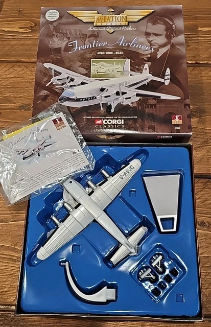 CORGI AVIATION 1/144 Scale AVRO YORK BOAC - Frontier Airliners. 47202 ...