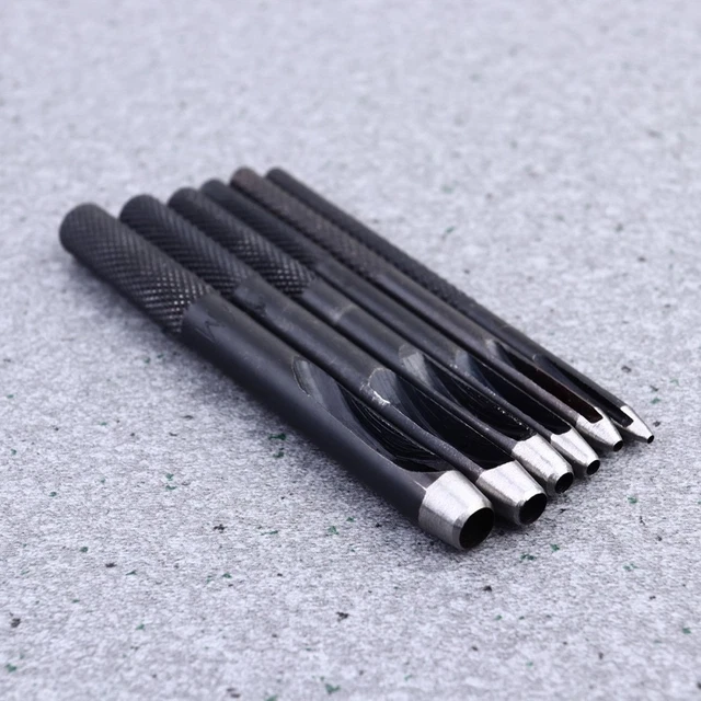 6PCS PUNCH TOOL for Watch Band Gasket Belt Fabric Canvas 1- 5mm $21.69 ...