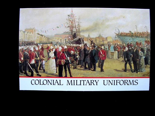 1985. COLONIAL MILITARY Uniforms -- Stamp Pack. $2.30 - PicClick AU