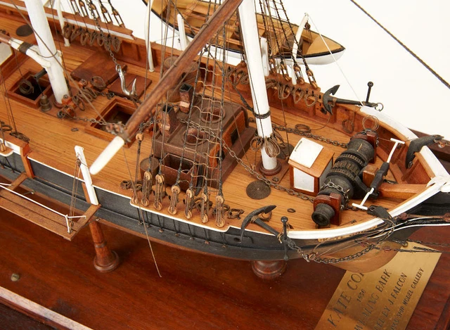 MODEL SHIPWAYS KATE Cory - Whaling Brig Scale (1:64) Wood Ship Model £ ...