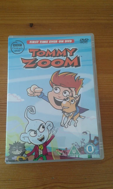 BBC CHILDRENS CBEEBIES DVD First Time Ever Tommy Zoom 10 Episodes ...