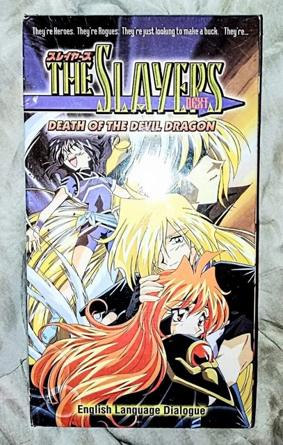THE SLAYERS NEXT Death Of The Devil Dragon VHS Tape NEW FACTORY SEALED £13.99 - PicClick UK