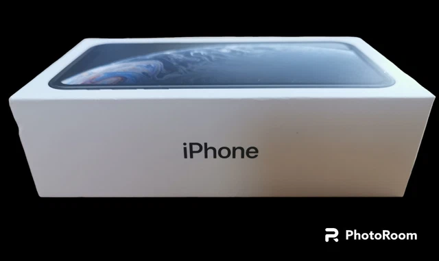 ORIGINAL EMPTY BOX APPLE iPhone XR 64GB BLACK - BOX ONLY - NO PHONE ...