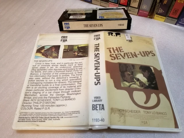 THE SEVEN-UPS - MegaRare Australian 20th Century Fox Rental Only 1st ...