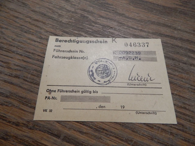 Fhrerschein Ddr Gltig