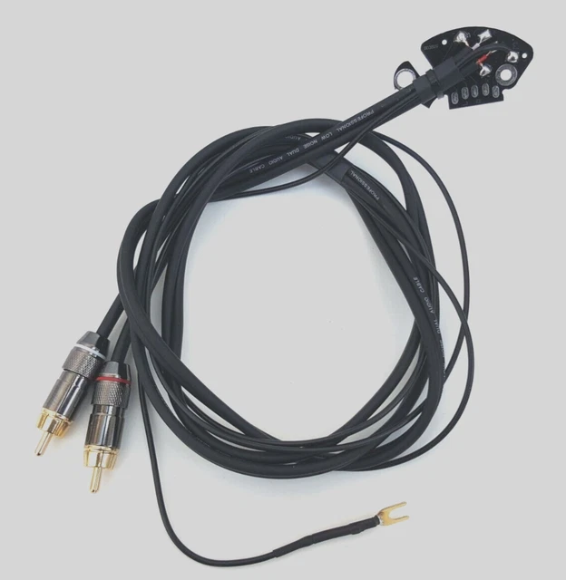 CÂBLE RCA AVEC Masse Platine Technics Sl 1200 MK2 Longueur 130 CM EUR 30,00 - PicClick FR