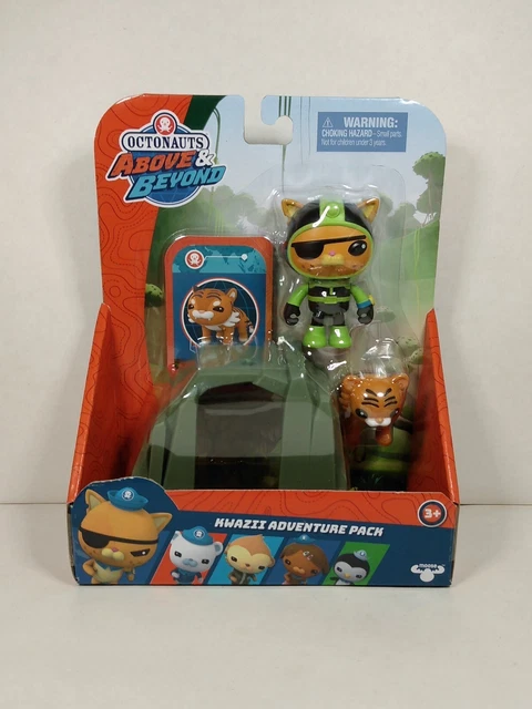 OCTONAUTS KWAZII ADVENTURE Figure Pack Accessories TIGER Above & Beyond ...