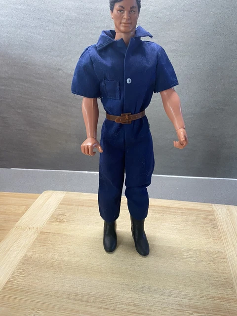 BIG JIM SOLO OUTFIT BLUE AGENT PERFETTO MATTEL bob Boris 004 Agente ...
