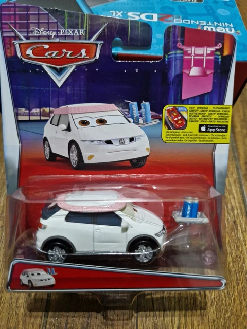 MATTEL DISNEY PIXAR Cars - Mike Fuse Vehicle - White/Pink Rare🌟 ALLINOL ...