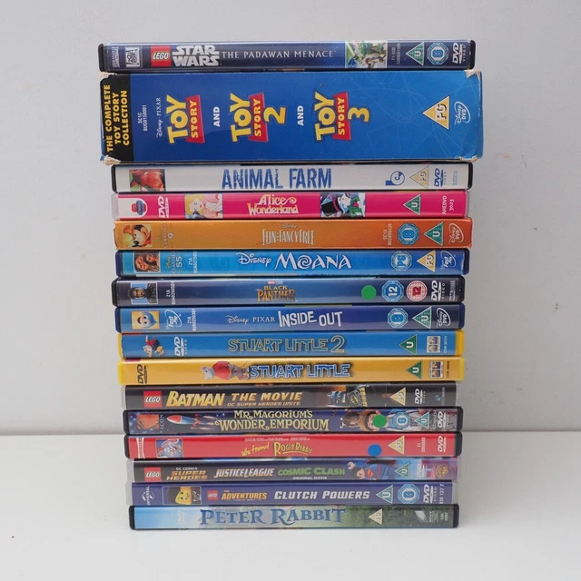 DVD BUNDLE. CHILDREN'S Family, Kids, Job Lot 18 x DVDs £9.95 - PicClick UK