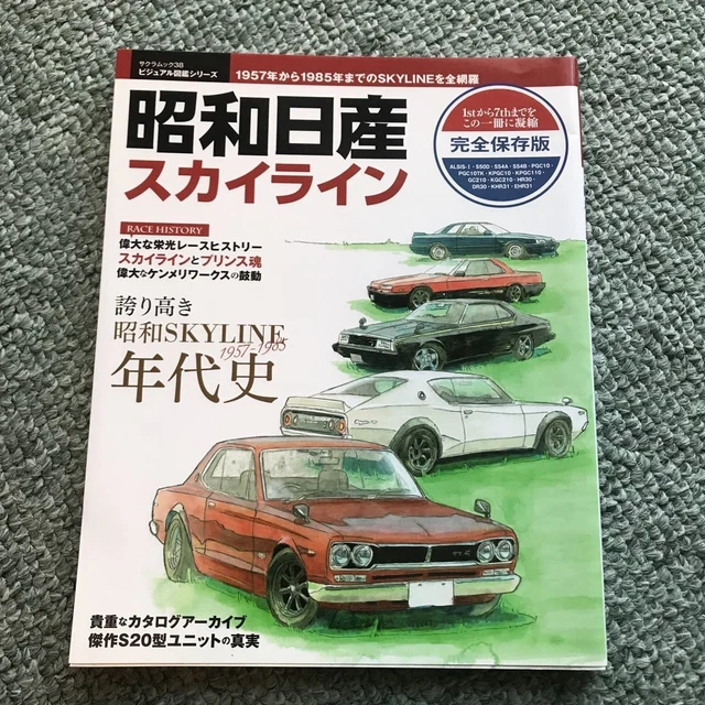 SKYLINE MAGAZINE SKYLINE SGTR S54 PGC10 KPGC10 KPGCHGC210 DR KHR31 ...