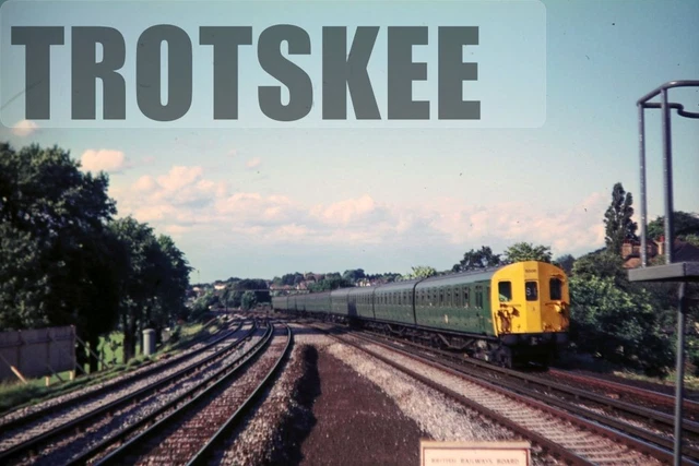 35MM SLIDE BR British Rail Electric EMU Class 415 4EPB Purley Oaks 1968 ...