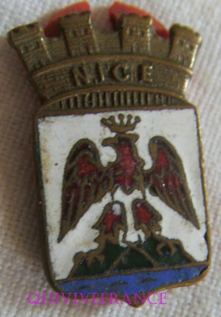 BG11950 - INSIGNE Badge Blason Ville De Nice EUR 9,99 - PicClick FR