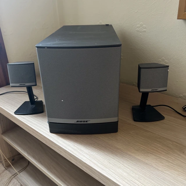 BOSE COMPANION 3 Series 2 Multimedia Speaker System - Graphite/Silver ...