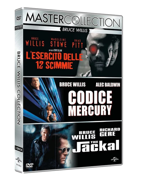 BRUCE WILLIS MASTER Collection (3 Dvd) (DVD) Bruce Willis EUR 13,71 ...