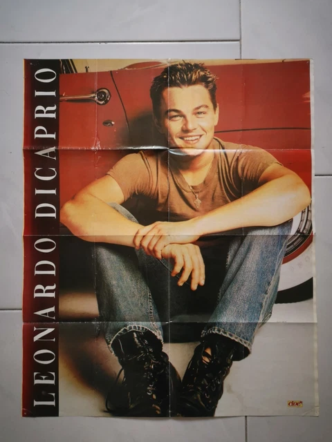 LEONARDO DICAPRIO POSTER Cioè Magazine Cinema EUR 5,00 - PicClick IT