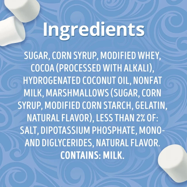 SWISS MISS CHOCOLATE Hot Cocoa Mix With Marshmallows, 1.38 oz., 30 ...