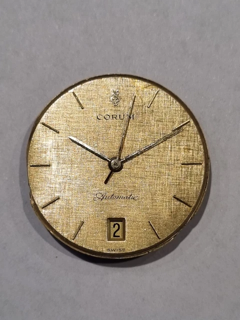 MOUVEMENT ANCIEN DE montre automatique ETA 2824 CORUM pour pièces pour ...