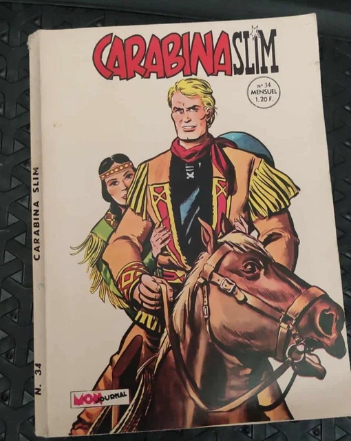 BD ALBUM CARABINA Slim N°34 Format, Mon Journal, 1970 EUR 8,00 ...