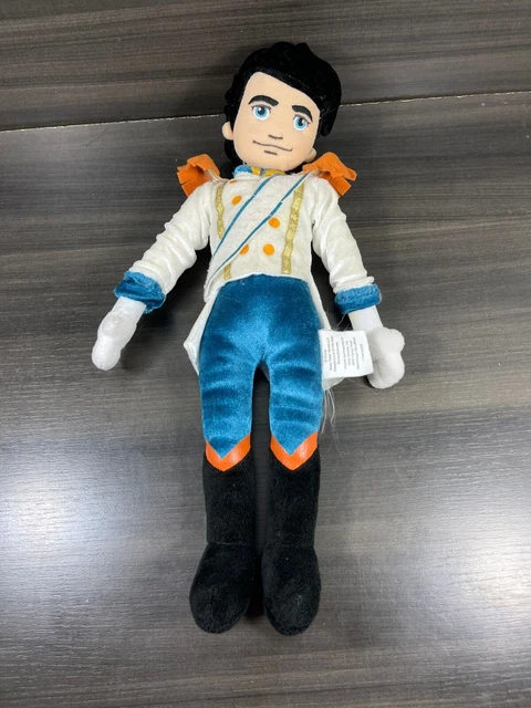 DISNEY PRINCE ERIC Plush Little Mermaid Ariel Boy Royal Outfit Vintage ...