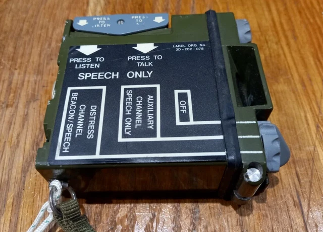 EX-MOD RAF PYE Dynamics Pilot Personal Distress Locator Beacon Type ARI ...