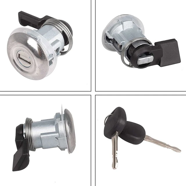 FUEL DOOR CYLINDER Lock Cylinder Keys Set Kit Fits Toyota For Tacoma ...