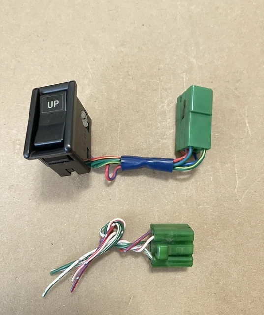 84-89 TOYOTA 4RUNNER Rear Tailgate Window Up Down Switch OEM 1st Gen ...