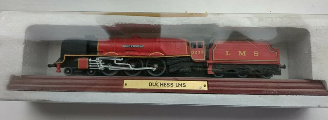 ATLAS EDITIONS 1/100 Scale Duchess LMS Locomotive Static Model Train ...