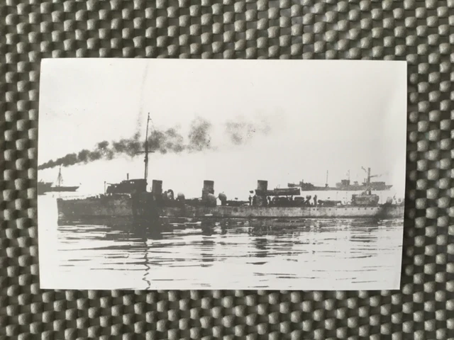 HMS OSTRICH - 1900 - Destroyer - British Royal Navy - Photograph ...