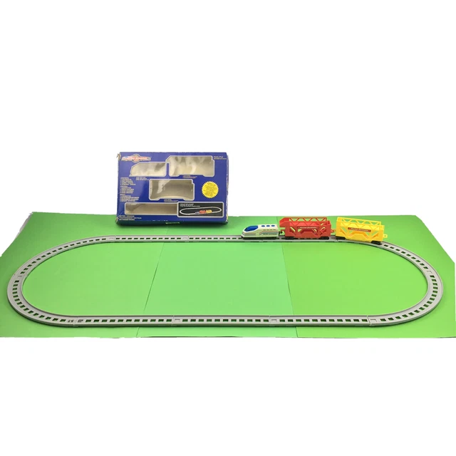 ORIGINAL MICRO EXPRESS Miniature Railroad Collectors Toy Train Engine ...