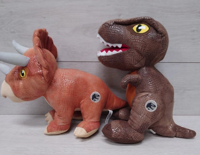 JURASSIC WORLD - Jurassic Park Plush Posh Paws Bundle T-Rex And ...