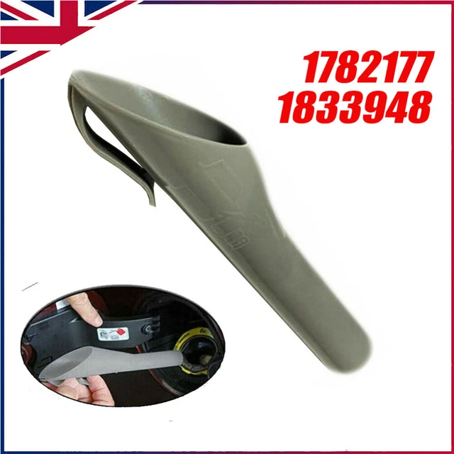 EMERGENCY CAPLESS FUEL Fill Filler Funnel Spout Adapter Gray For Ford ...