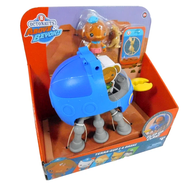 OCTONAUTS DASHI TERRA Gup 1 Vehicle Figure Above & Beyond Claw Kangaroo ...