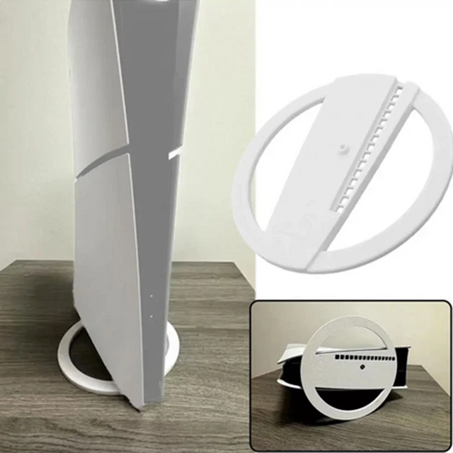 VERTICAL BASE FOR PS5 Slim Digital Optical Console Dock Mount Base Disc ...