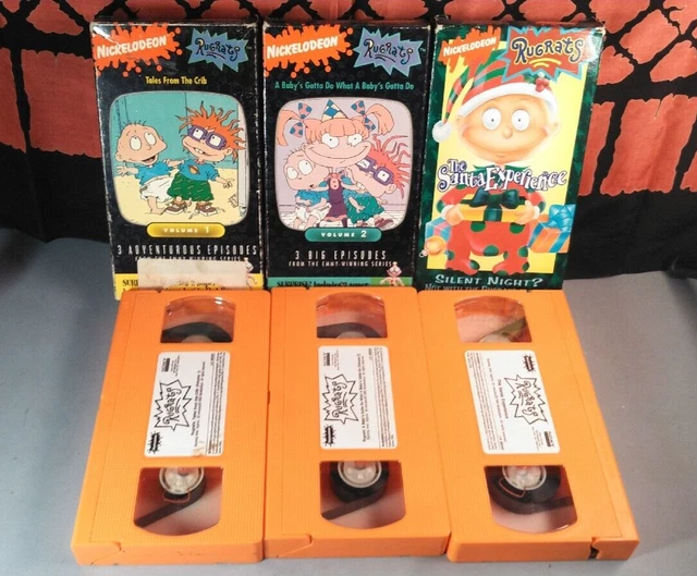 RUGRATS NICKELODEON VHS Tapes Lot of 3 - Cartoon Vintage EUR 13,28 ...