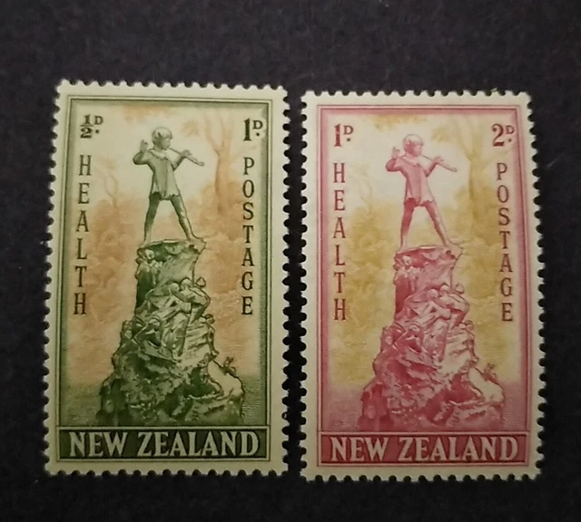 NEW ZEALAND HEALTH Stamps. 1945 Set, ½+1d,1+2d. SG# 665-66.MNH £2.00 - PicClick UK