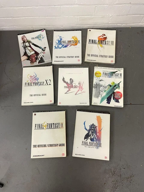 LOT OF FINAL Fantasy Strategy Official Guides Walktroughs - 1 Sealed ...
