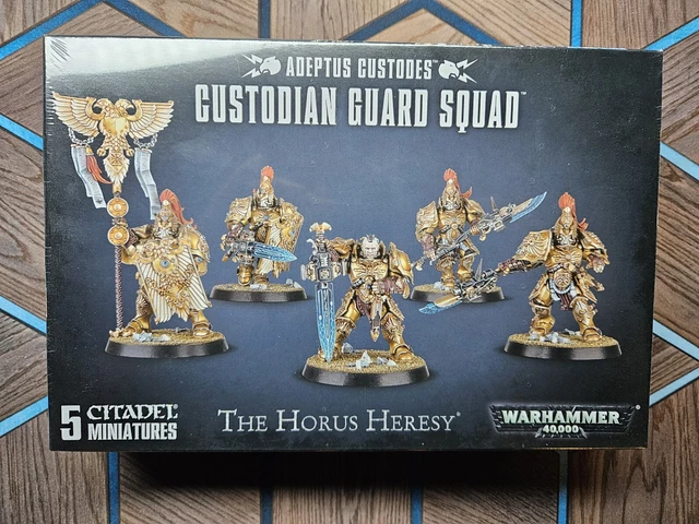 Custodian Guard Squad Adeptus Custodes Brand New Warhammer 40k £31 99
