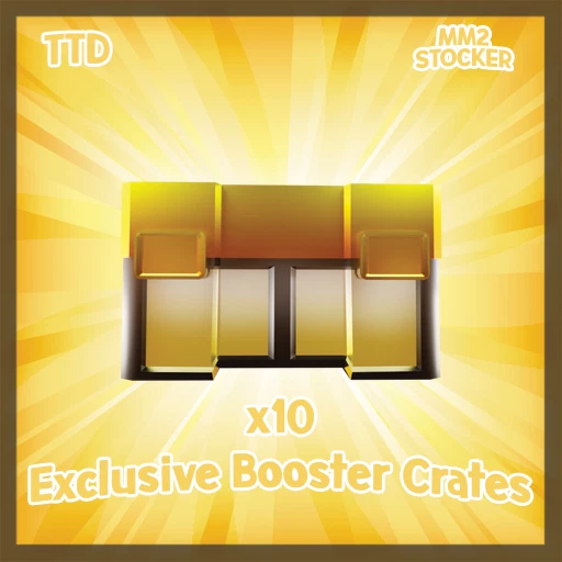 X10 EXCLUSIVE BOOSTER Crates ~ Toilet Tower Defense ~ TTD ~ Roblox $6. ...