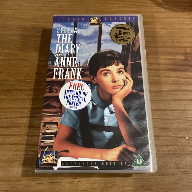 THE DIARY OF Anne Frank (VHS, 1995) £2.00 - PicClick UK
