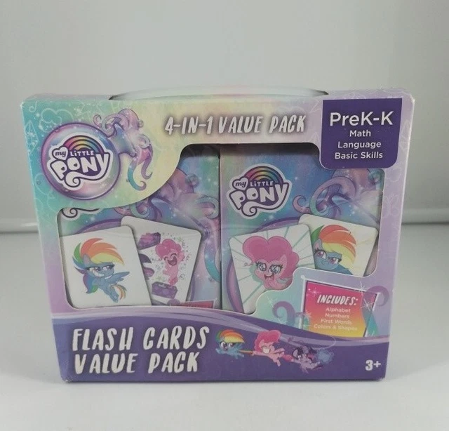 MY LITTLE PONY 4-in-1 PreK Math Language Word Skills Educational Flash ...