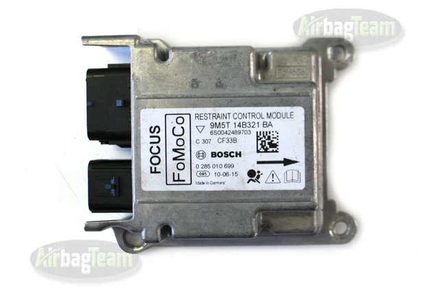 FORD FOCUS AIRBAG ECU Control Module 9M5T14B321BA 0285010699 - No Crash ...
