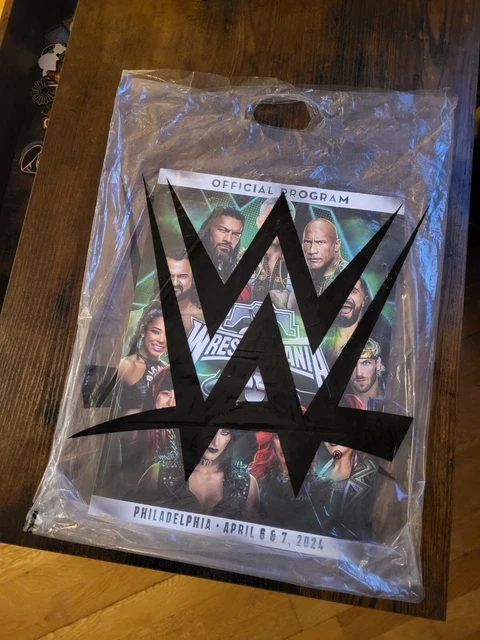 WWE WRESTLEMANIA 40 XL & Hall Of Fame Official Programme £99.99 ...