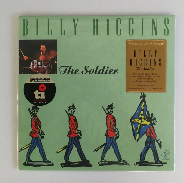 12& LP AUDIOPHILE Vinyle Vert Billy Higgins The Soldier Limit. 292 V ...