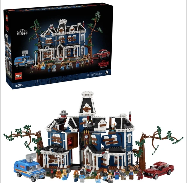 LEGO STRANGER THINGS Creel House 11370 New & Sealed with Radio Station ...