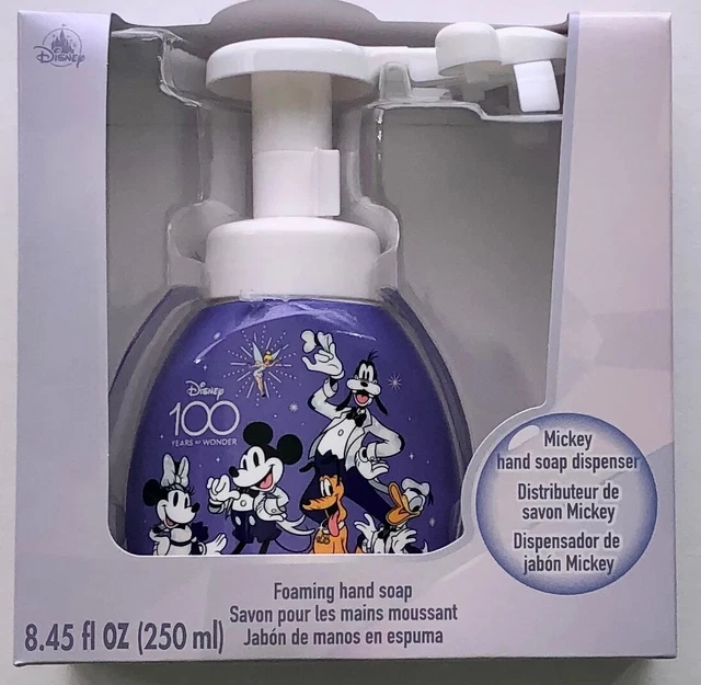 DISNEY 100 PURPLE Mickey Mouse Shaped Foaming Hand Soap Dispenser $11. ...