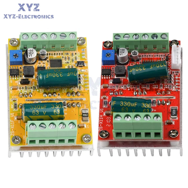 380W/400W DC BLDC 3 Phase PWM Hall Motor Controller Brushless Driver ...