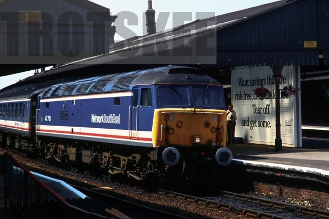 35MM SLIDE BR British Railways Diesel Loco Class 47 47701 Salisbury ...