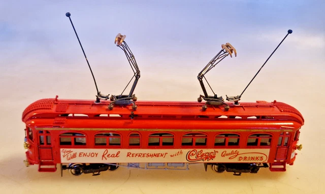 HO TRAM USA Model Tram, Tramway Built, Brass? Small series with engine ...